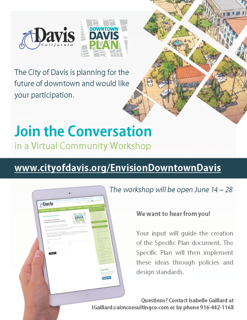 Davis Downtown: Join the Conversation - Davis Vanguard