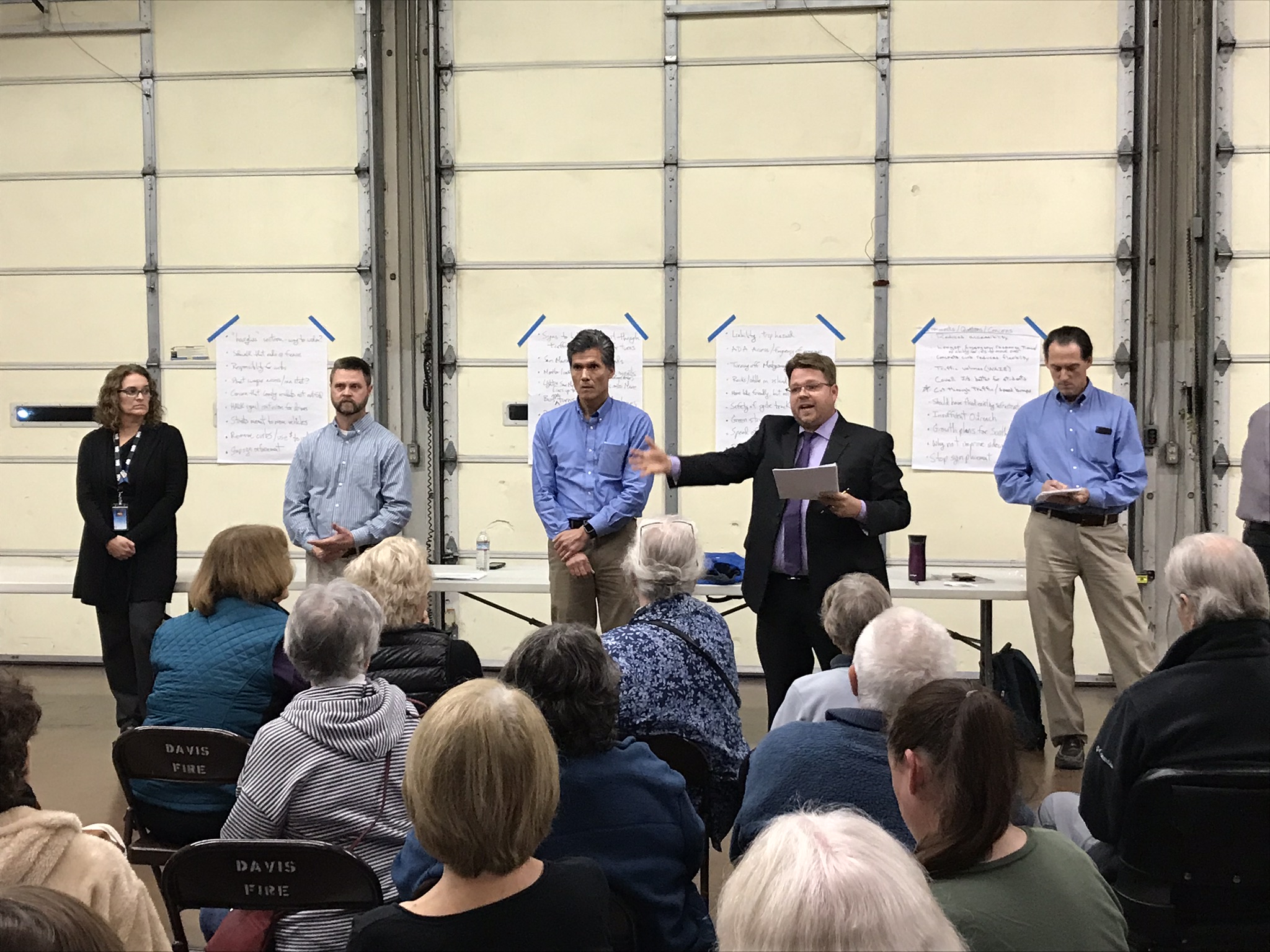 Contentious Mace Boulevard Construction Meeting at East Davis Fire ...