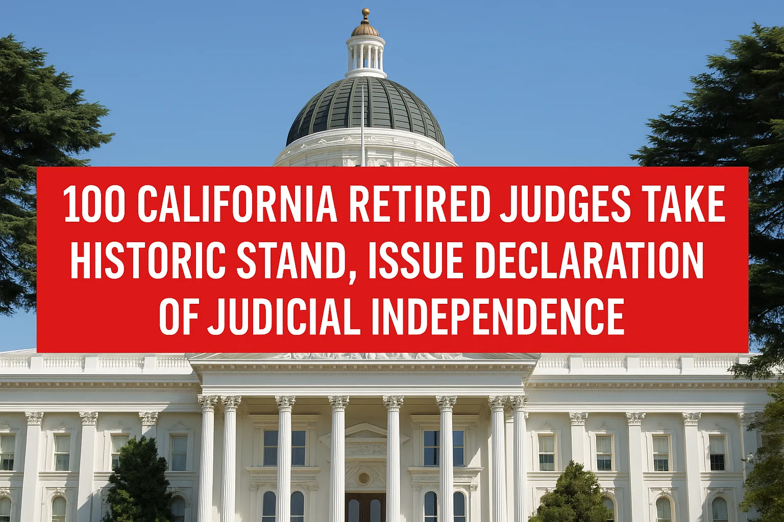 100 Retired Judges Defend California's Judiciary on Constitution Day ...