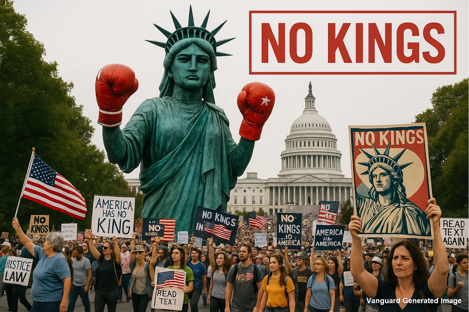 Saturday Morning Commentary: ‘No Kings’ Message Resonates as Public ...