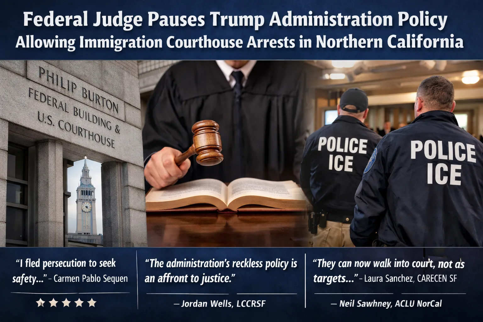 Federal Judge Pauses Trump Administration Policy Allowing Immigration ...