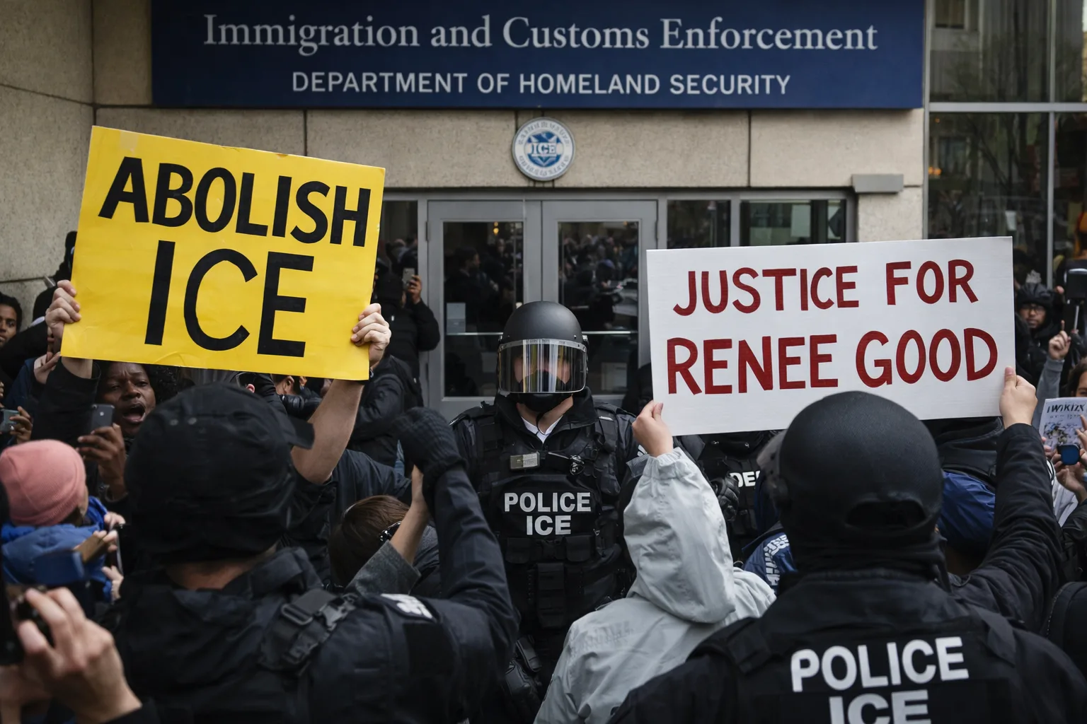 ICE Detention Surges as Minnesota Shooting, Enforcement Tactics and ...