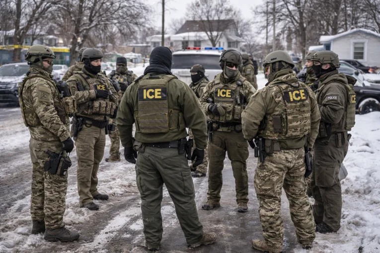 Minnesota Officials Sue Homeland Security over Immigration Agent ...